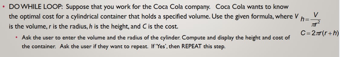 Solved Write a Java code using a DO- ﻿WHILE LOOP: Suppose | Chegg.com