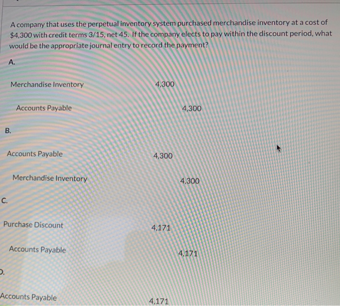 Solved A company that uses the perpetual inventory system | Chegg.com