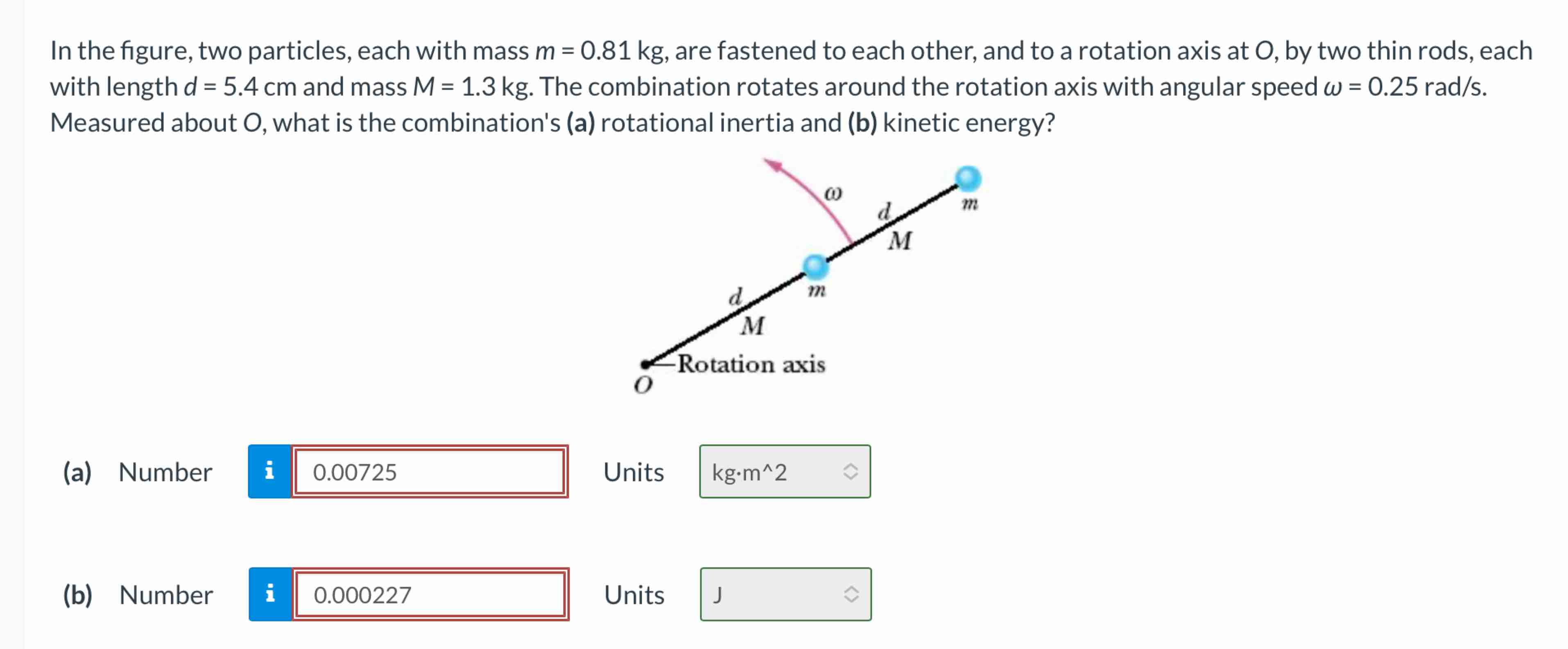 Solved In ﻿the figure, two particles, each with mass | Chegg.com