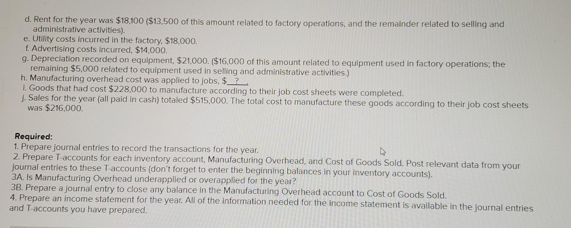 Solved rehensive Problem (LO3-1, LO3-2, LO3-4) Gold Nest | Chegg.com