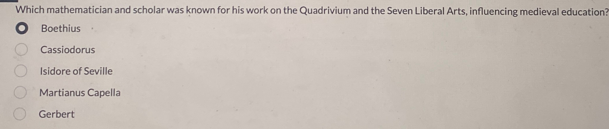 Solved Which mathematician and scholar was known for his | Chegg.com
