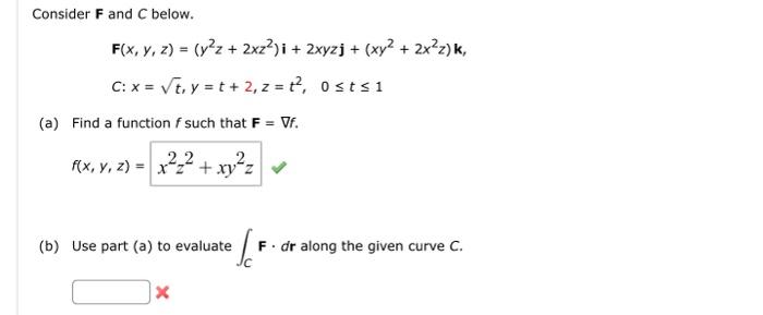 Solved Consider F and C below. | Chegg.com