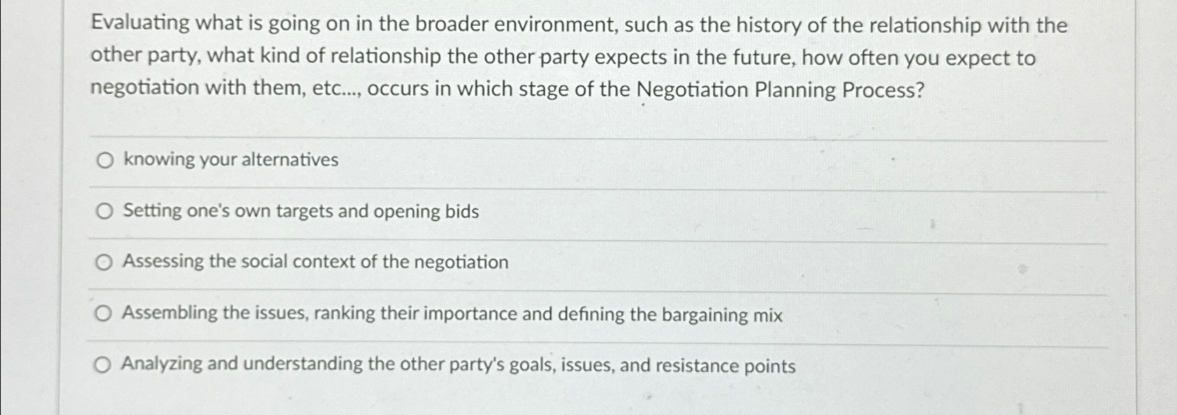 Solved Evaluating what is going on in the broader | Chegg.com