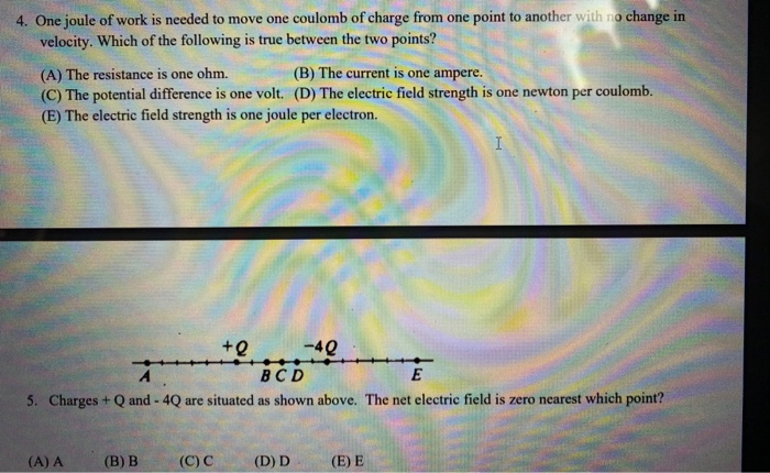 Solved 1. Two isolated charges, + and -2q, are 2 centimeters | Chegg.com