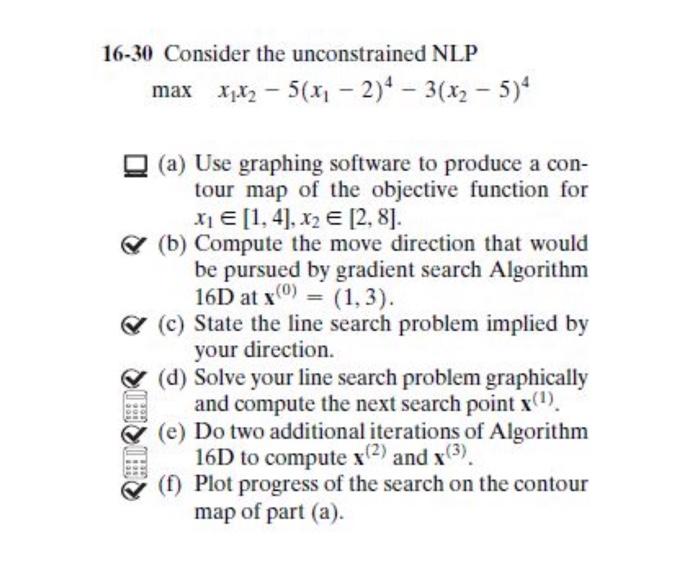 Solved maxx1x2−5(x1−2)4−3(x2−5)4 (a) Use graphing software | Chegg.com