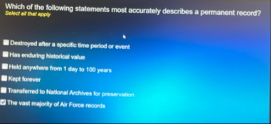 Solved Which of the following statements most accurately | Chegg.com