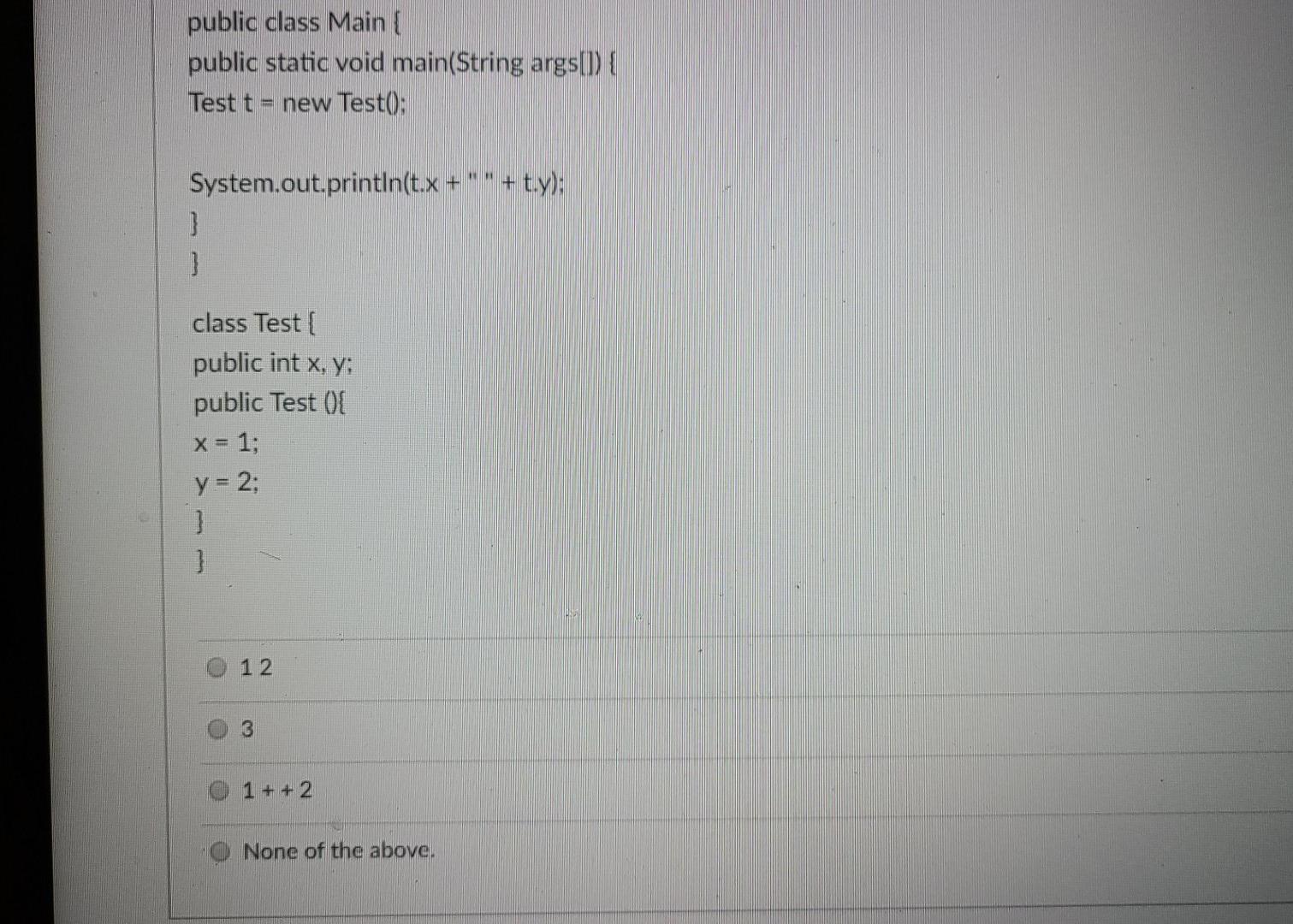 Solved Public Class Main Public Static Void Mainstring 2074