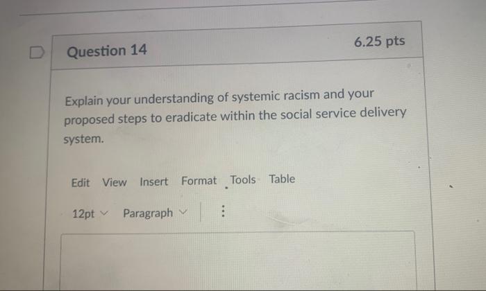 Explain your understanding of systemic racism and | Chegg.com