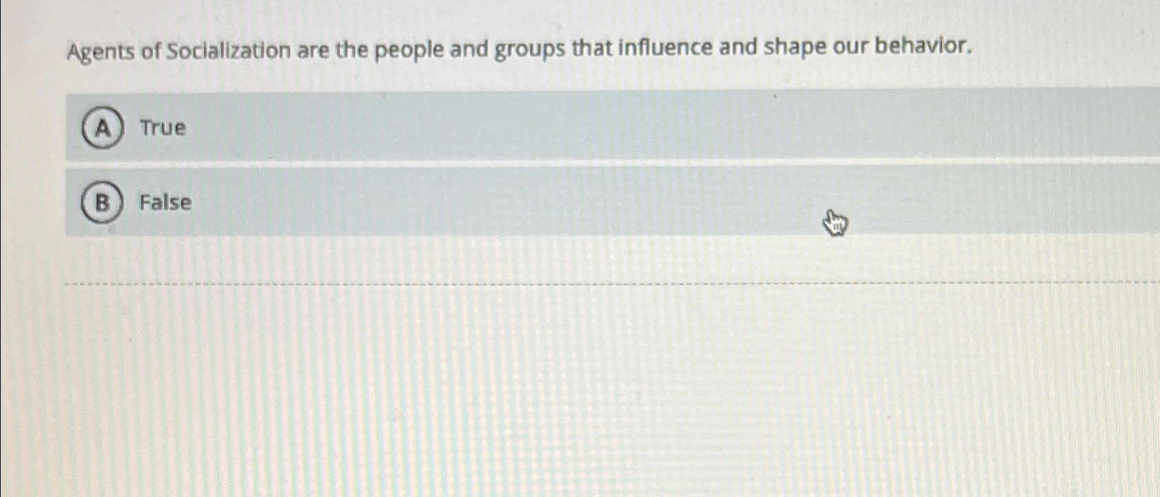 Solved Agents of Socialization are the people and groups | Chegg.com