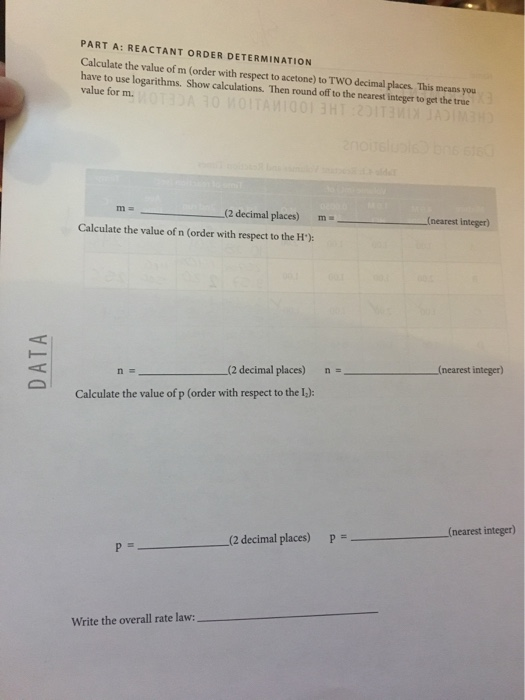 Solved Im not sure how to do the calculation for my lab | Chegg.com
