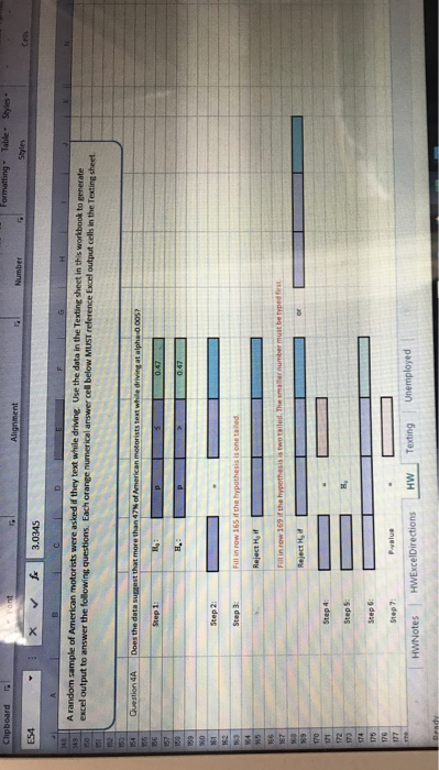 Solved Clipboard Formatting Table Styles Alignment E54 - X | Chegg.com
