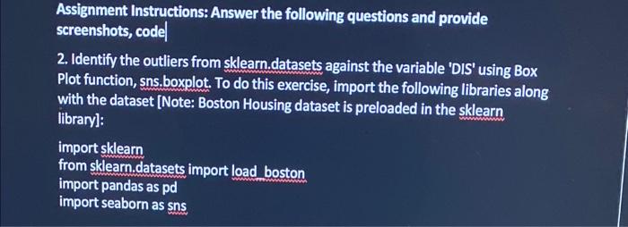 Solved Assignment Instructions: Answer the following | Chegg.com