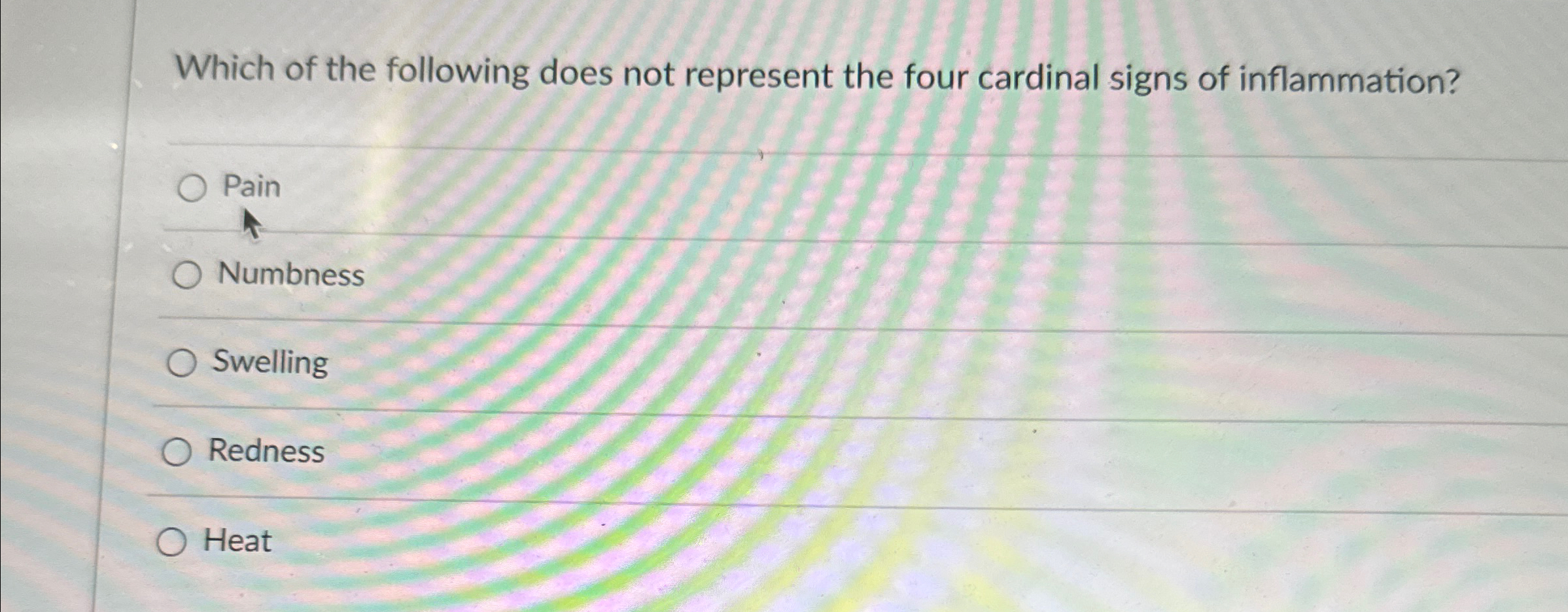 Solved Which of the following does not represent the four | Chegg.com