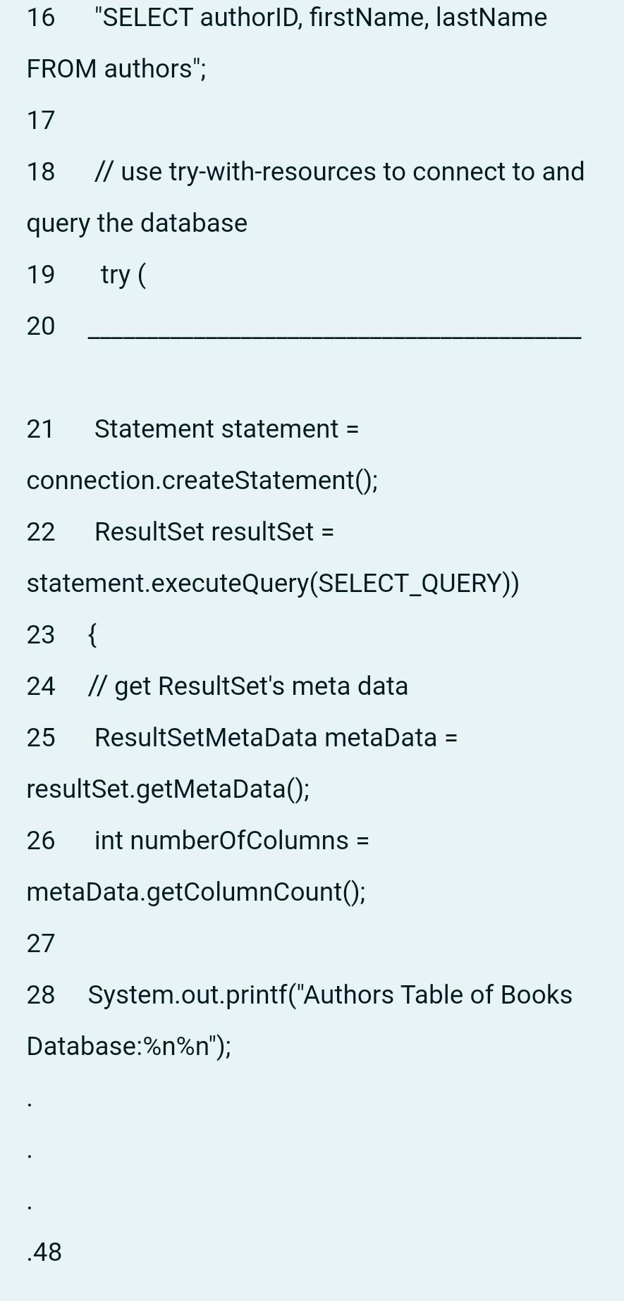 Solved Given the code fragment: The program illustrates | Chegg.com