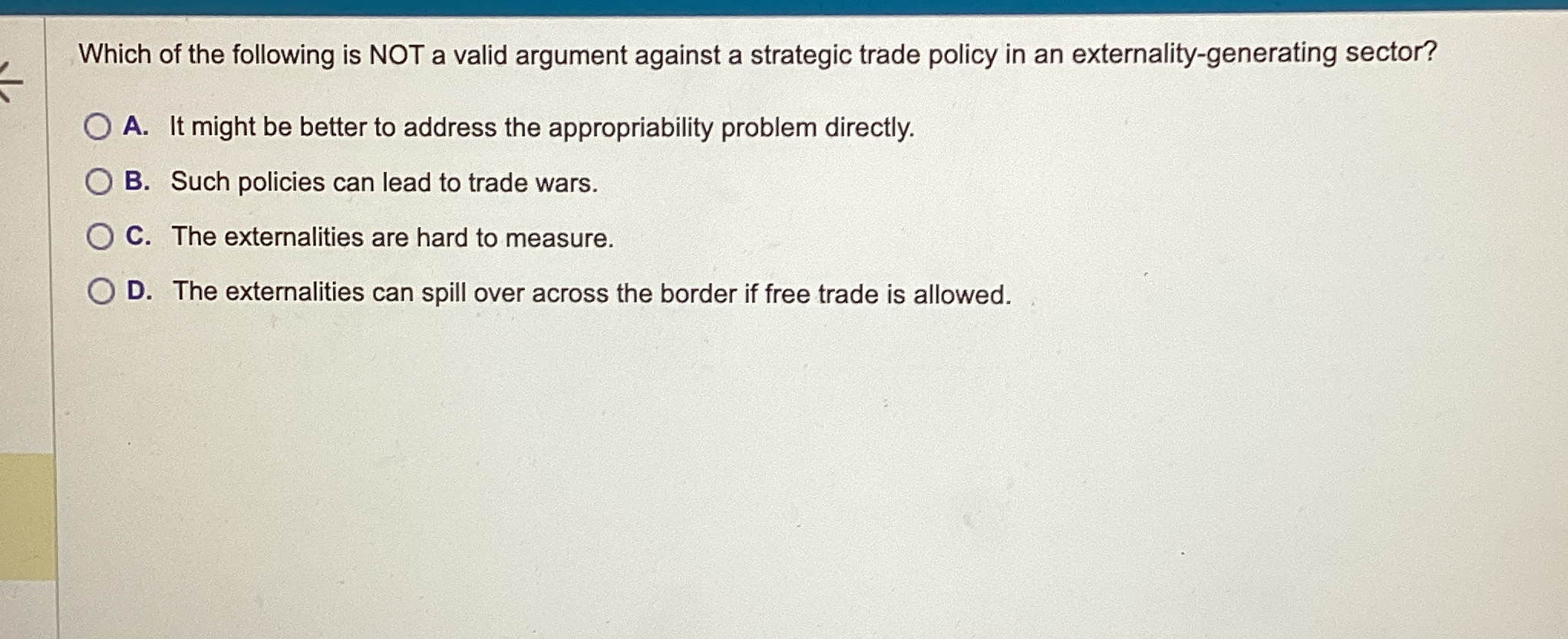 Solved Which of the following is NOT a valid argument | Chegg.com