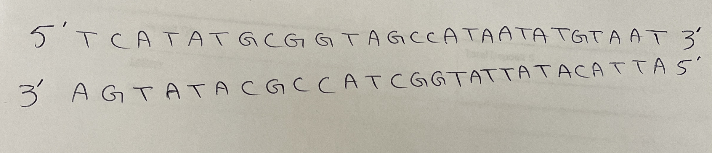 Solved The following is Exon 1 ﻿from a yeast gene with 4 | Chegg.com