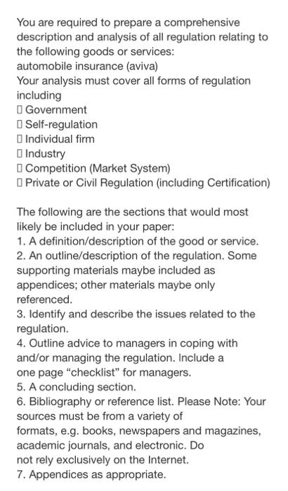 You are required to prepare a comprehensive | Chegg.com