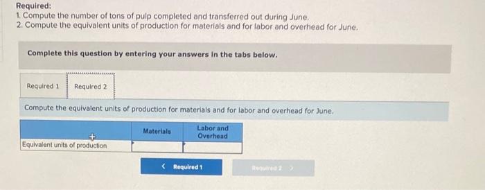 Solved Exercise 4-6 (Algo) Equivalent Units of | Chegg.com