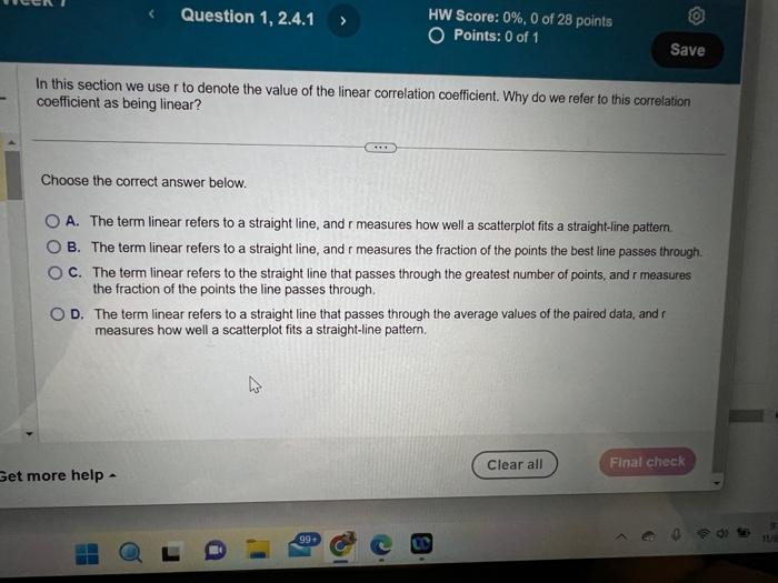 Solved In this section we use r to denote the value of the | Chegg.com