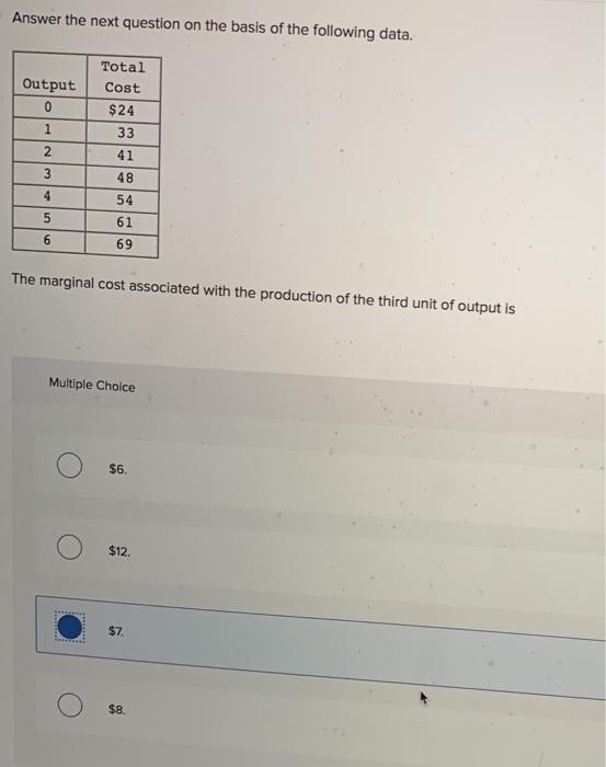 Solved Answer The Next Question On The Basis Of The 