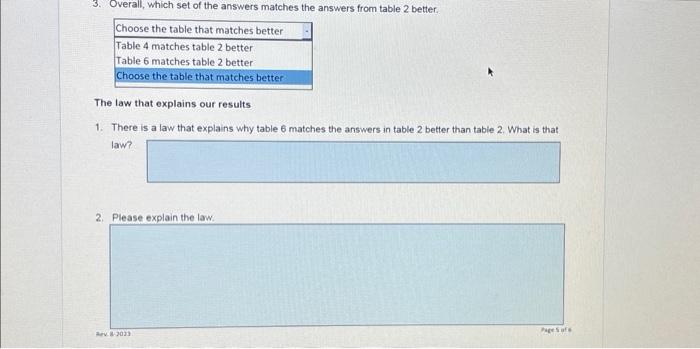 Solved Table 6 - Empirical Probabilities #2 - Use Tables 3 | Chegg.com