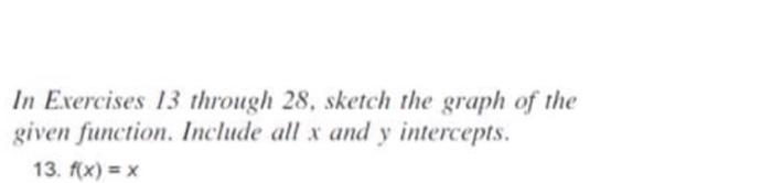 Solved In Exercises 13 through 28, sketch the graph of the | Chegg.com