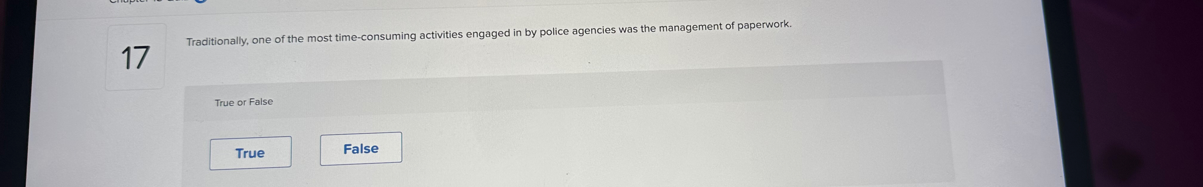 Solved 17Traditionally, one of the most time-consuming | Chegg.com