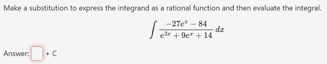 Solved Make a substitution to express the integrand as a | Chegg.com