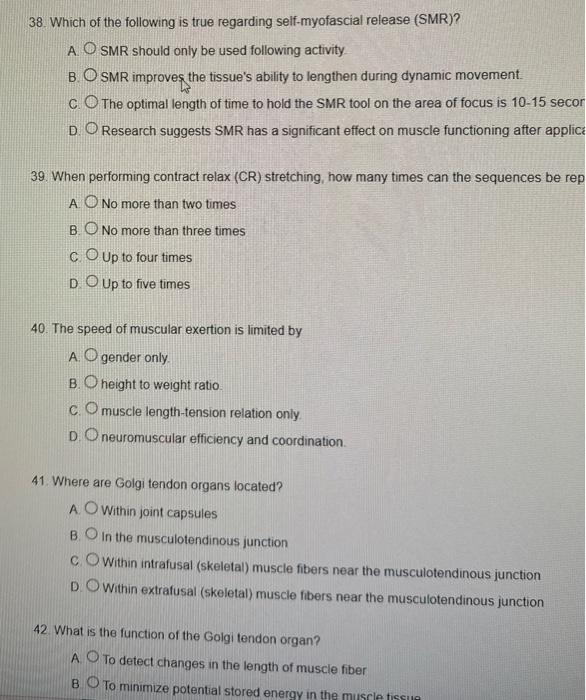 Solved 38. Which of the following is true regarding | Chegg.com