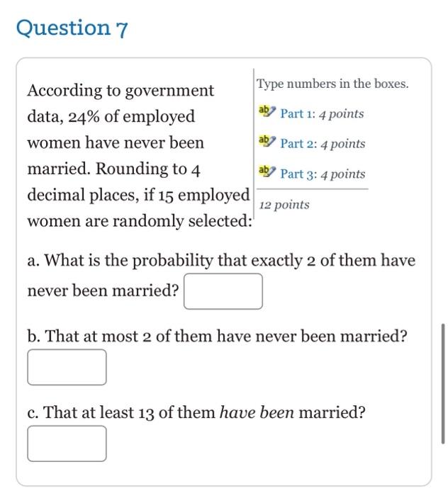 Solved \begin{tabular}{l|l} According to government \\ data, | Chegg.com