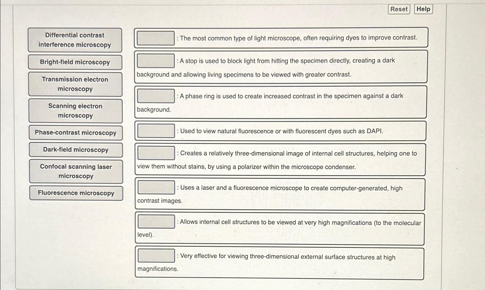 Solved HelpDifferential contrast interference | Chegg.com