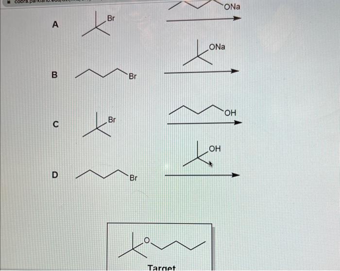 Solved Problem: A student was trying to synthesize the | Chegg.com