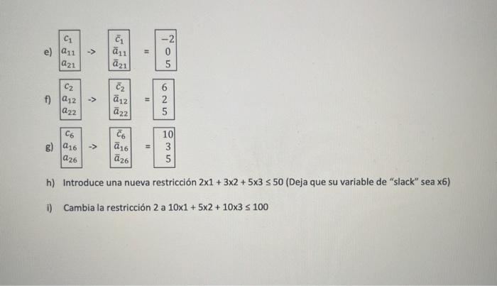 Solved SENSITIVITY ANALYSIS PROBLEM Consider the following | Chegg.com