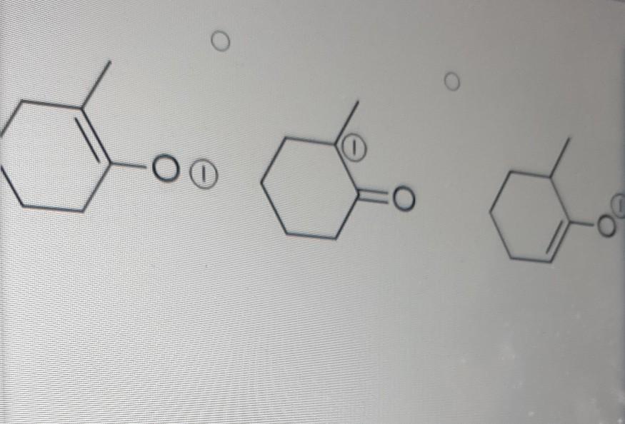 Solved Choose the correct enolate product of the following | Chegg.com