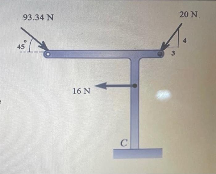 Solved For the shown cantilever frame, Find the moment | Chegg.com