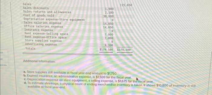 Solved Problem 4-5A Preparing adjusting entries and income | Chegg.com