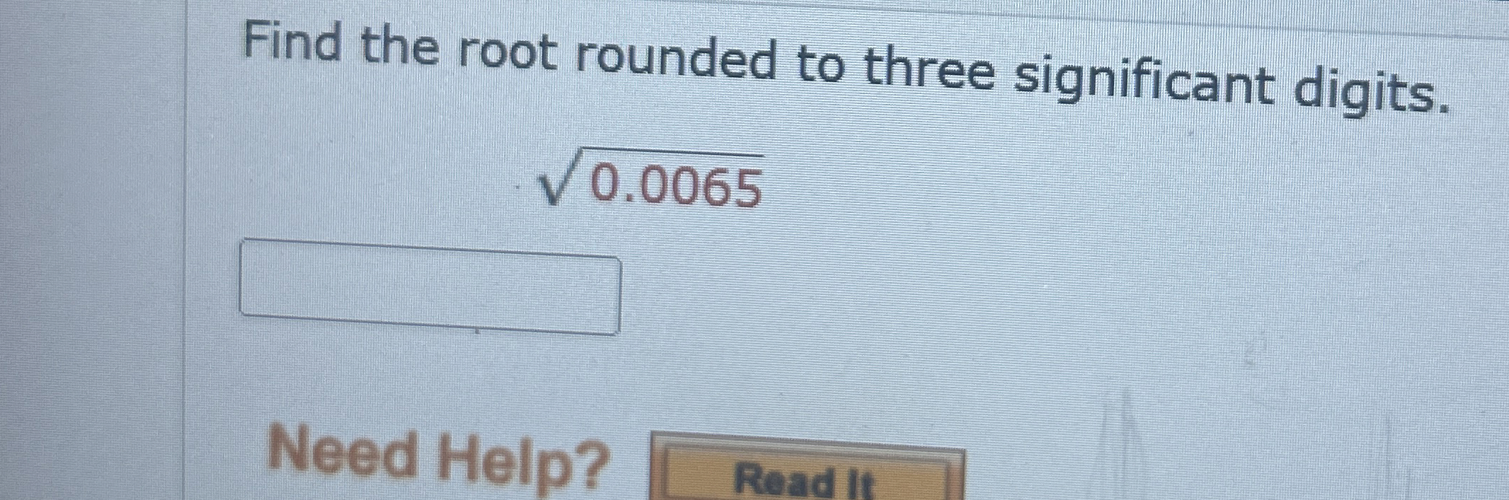 Solved Find the root rounded to three significant | Chegg.com