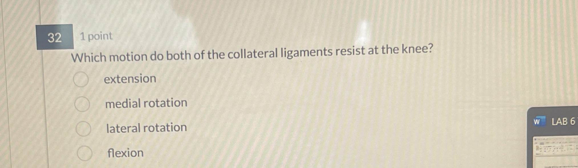 Solved 1 ﻿pointWhich motion do both of the collateral | Chegg.com