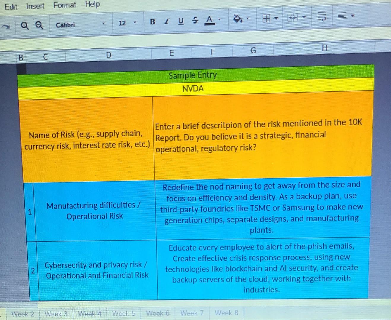 Solved Part One First, use the provided MS Excel Spreadsheet | Chegg.com