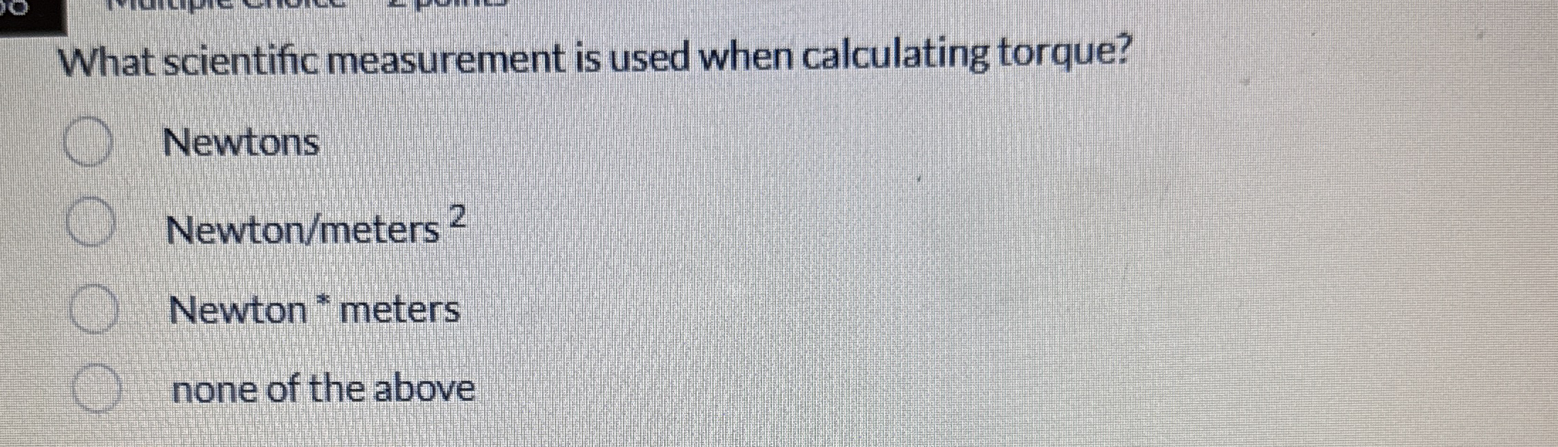 Solved What scientific measurement is used when calculating | Chegg.com