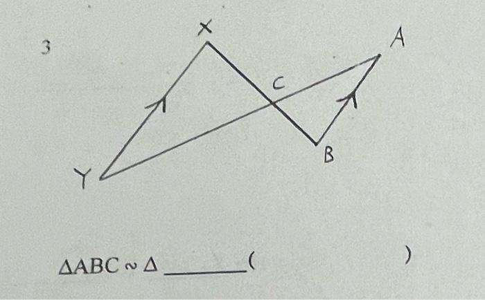 Solved ABC∼ ( | Chegg.com