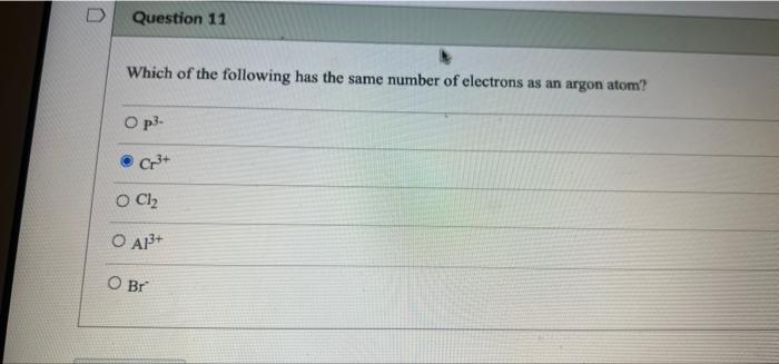 Solved Which of the following has the same number of | Chegg.com