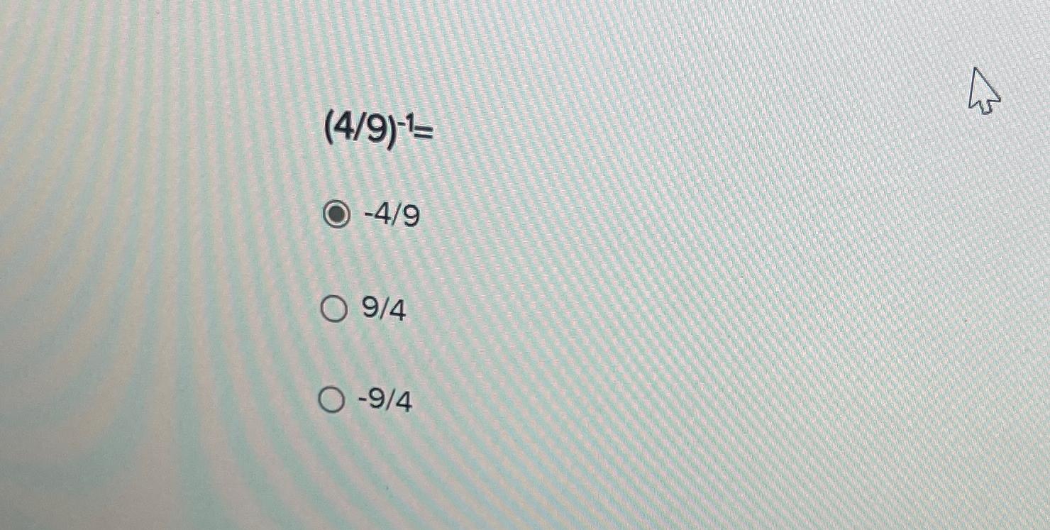 Solved (49)-1=-4994-94 | Chegg.com