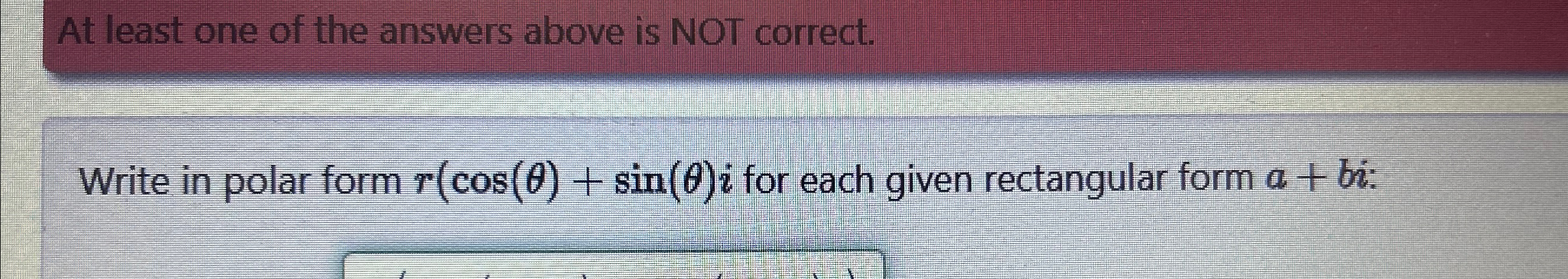 Solved At least one of the answers above is NOT | Chegg.com