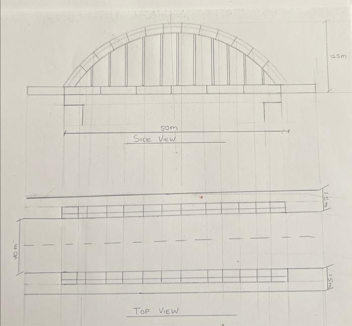 please draw front ,top and side view on autocad and | Chegg.com