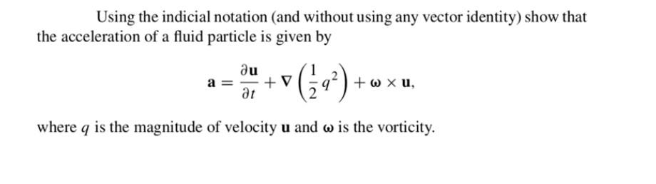 Solved Using the indicial notation (and without using any | Chegg.com