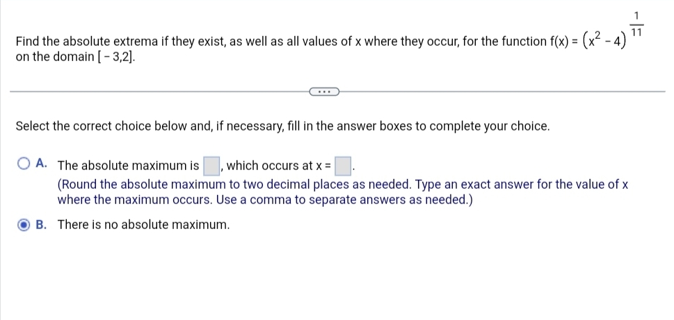 Solved Find the absolute extrema if they exist, as well as | Chegg.com