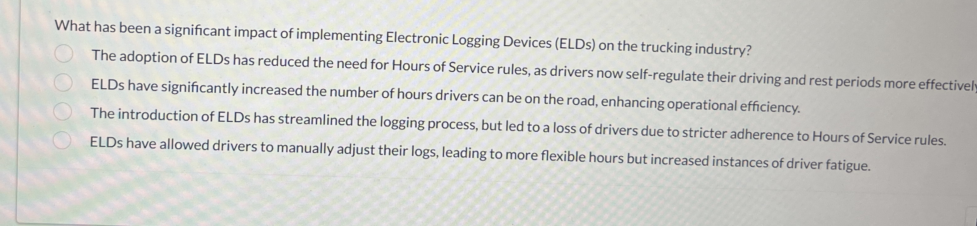 Solved What has been a significant impact of implementing | Chegg.com