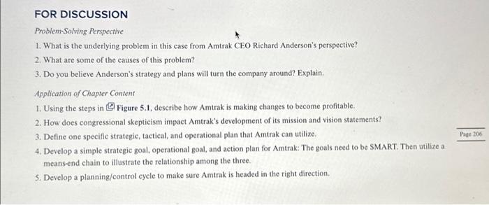 FOR DISCUSSION Problem-Solving Perspective 1. What is | Chegg.com