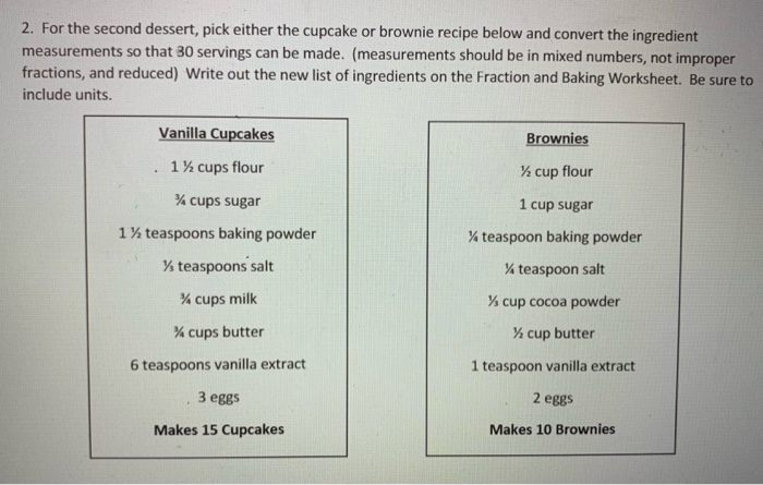 Solved Directions: Ingredient measurements are often given | Chegg.com